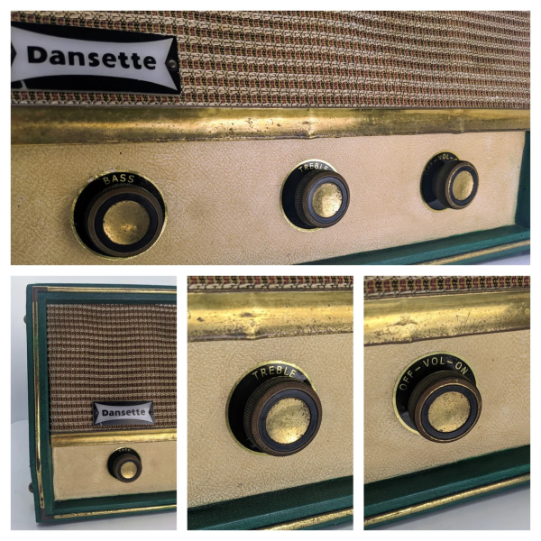 Early 1960s Dansette Conquest Auto, green and cream vintage record ...