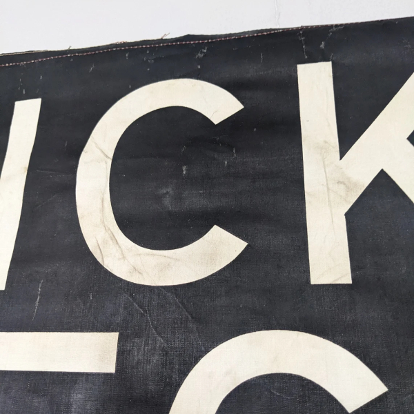 Original genuine roller Bus destination sign - Oaky Doke Vintage Home ...