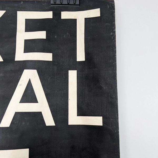 Original genuine roller Bus destination sign - Oaky Doke Vintage Home