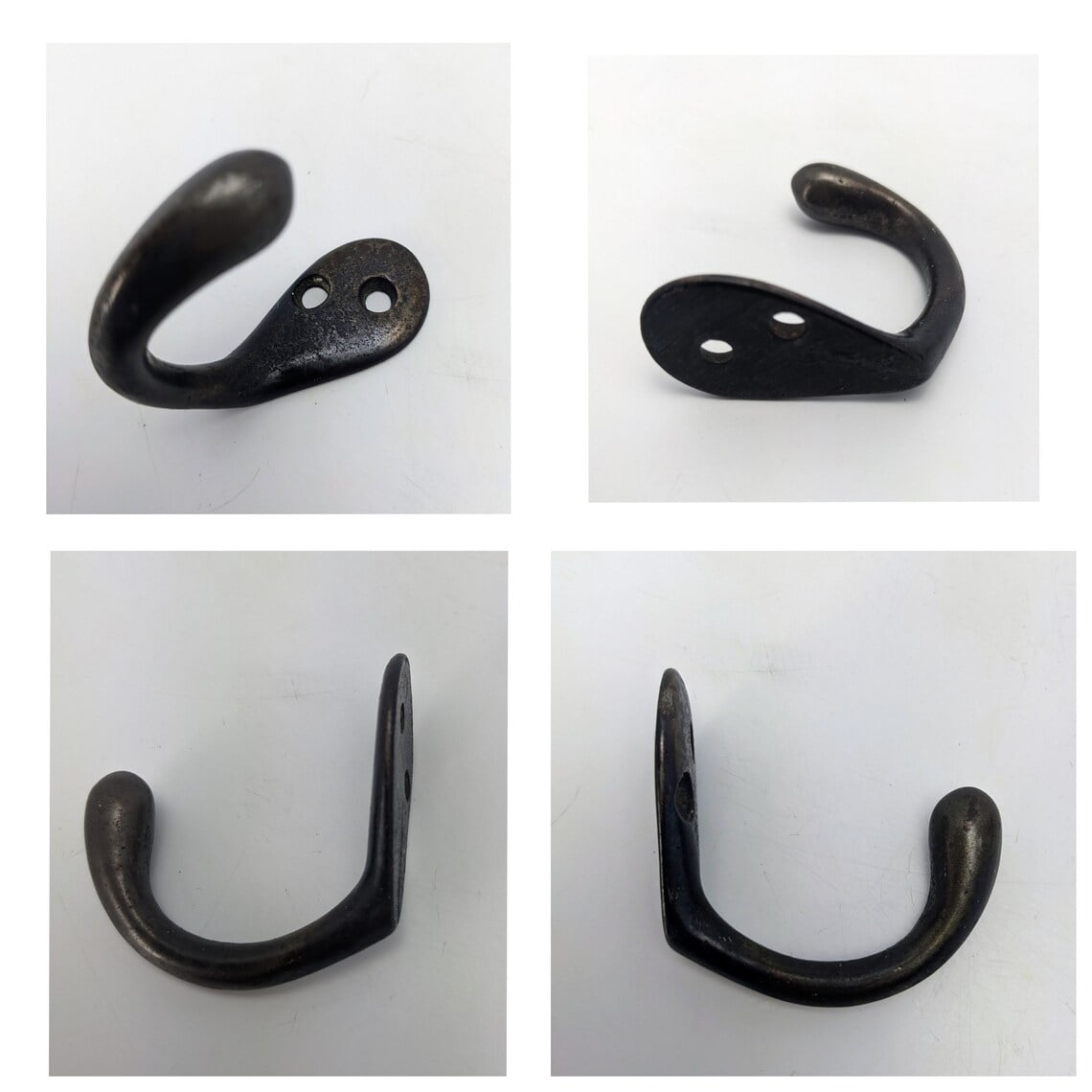 Vintage early – mid century brass hooks, coat hooks, kitchen hooks ...