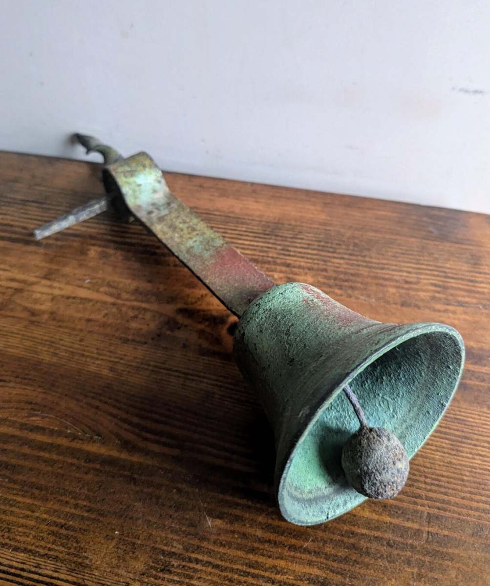 Antique French shop spring door bell | Oaky Doke Vintage Home