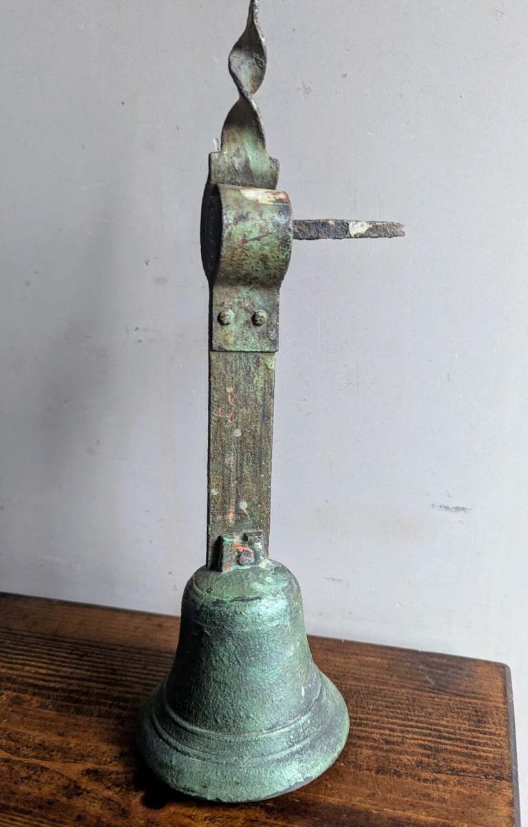 Antique French shop spring door bell | Oaky Doke Vintage Home