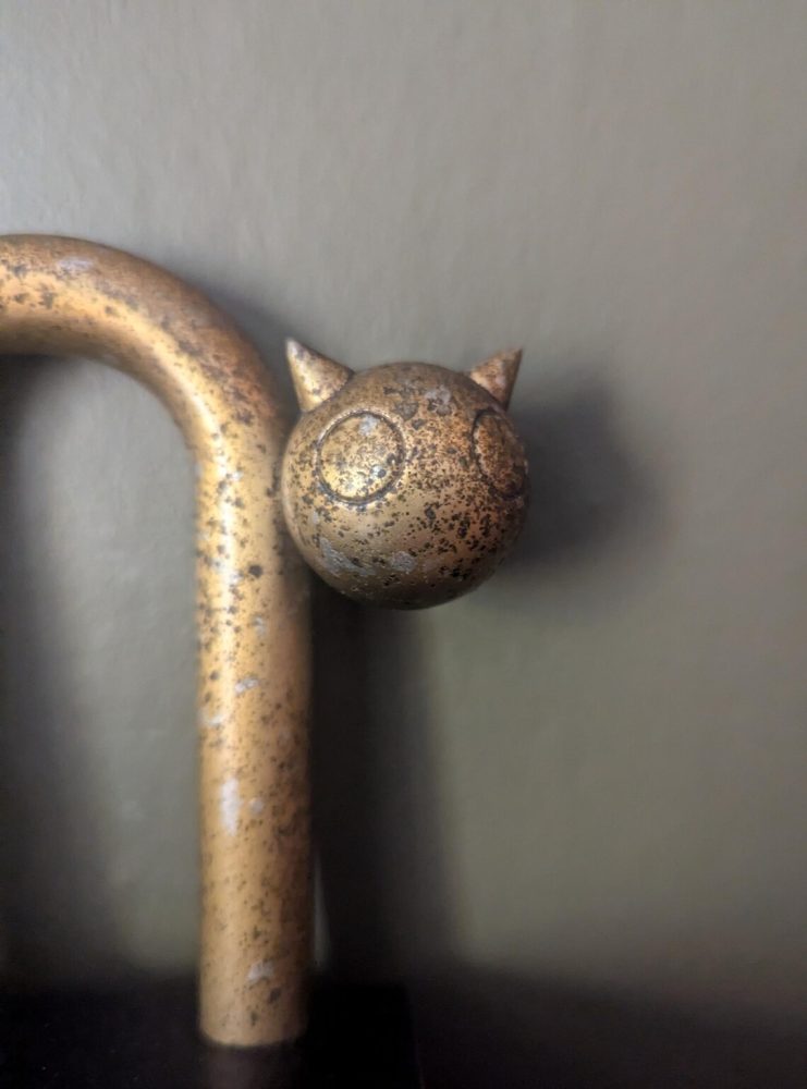Art Deco cat by designer Walter Von Nessen | Oaky Doke Vintage Home