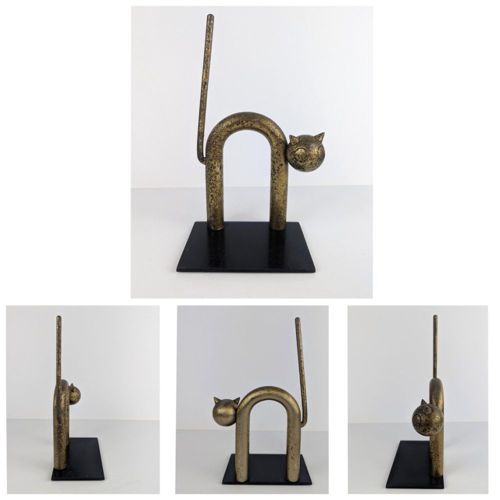 Art Deco cat by designer Walter Von Nessen | Oaky Doke Vintage Home
