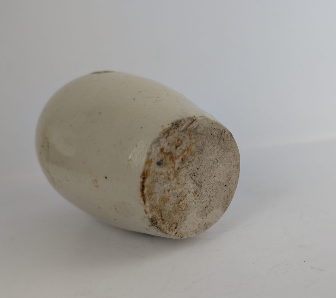 Early 1900s stoneware Virol jar | Oaky Doke Vintage Home