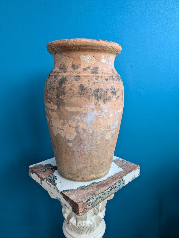 Large terracotta pot with wonderful patina | Oaky Doke Vintage Home