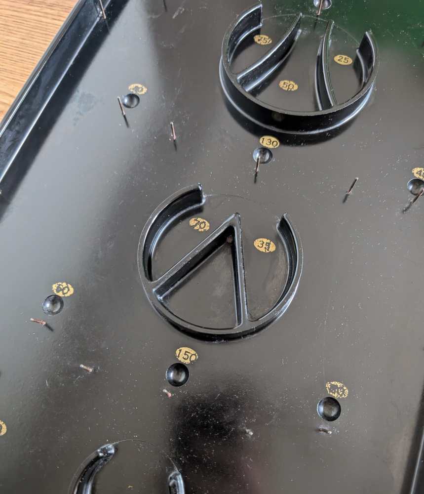c.1950s Bakelite Bagatelle – pinball game | Oaky Doke Vintage Home