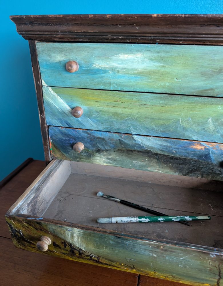 Vintage artist’s storage drawers | Oaky Doke Vintage Home