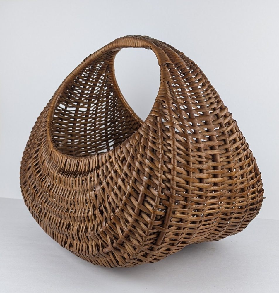 Wickerwork carry basket | Oaky Doke Vintage Home