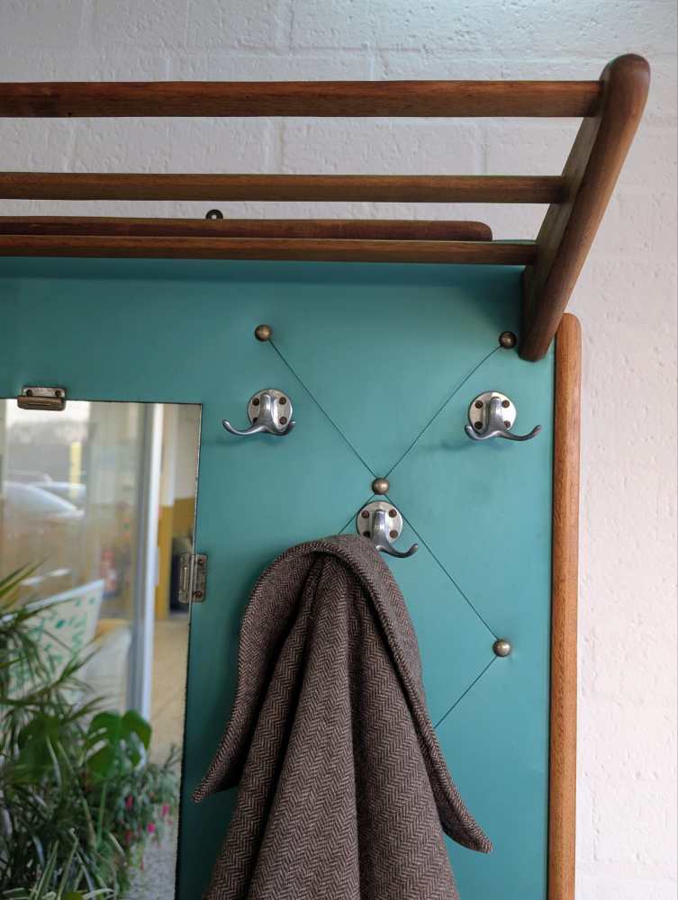 1960s teak hall stand | Oaky Doke Vintage Home